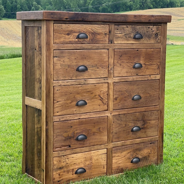 Reclaimed Wood Chest - Etsy