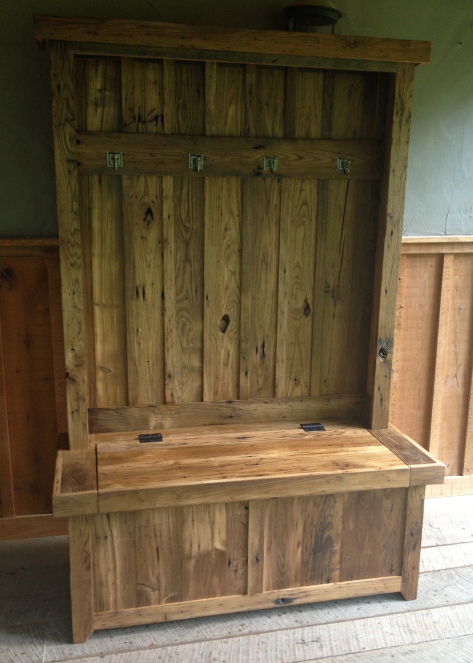 Reclaimed Chestnut Hall Tree - Etsy