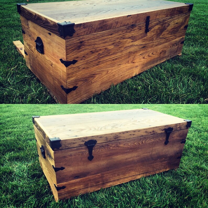 Reclaimed Chestnut Chest - Etsy