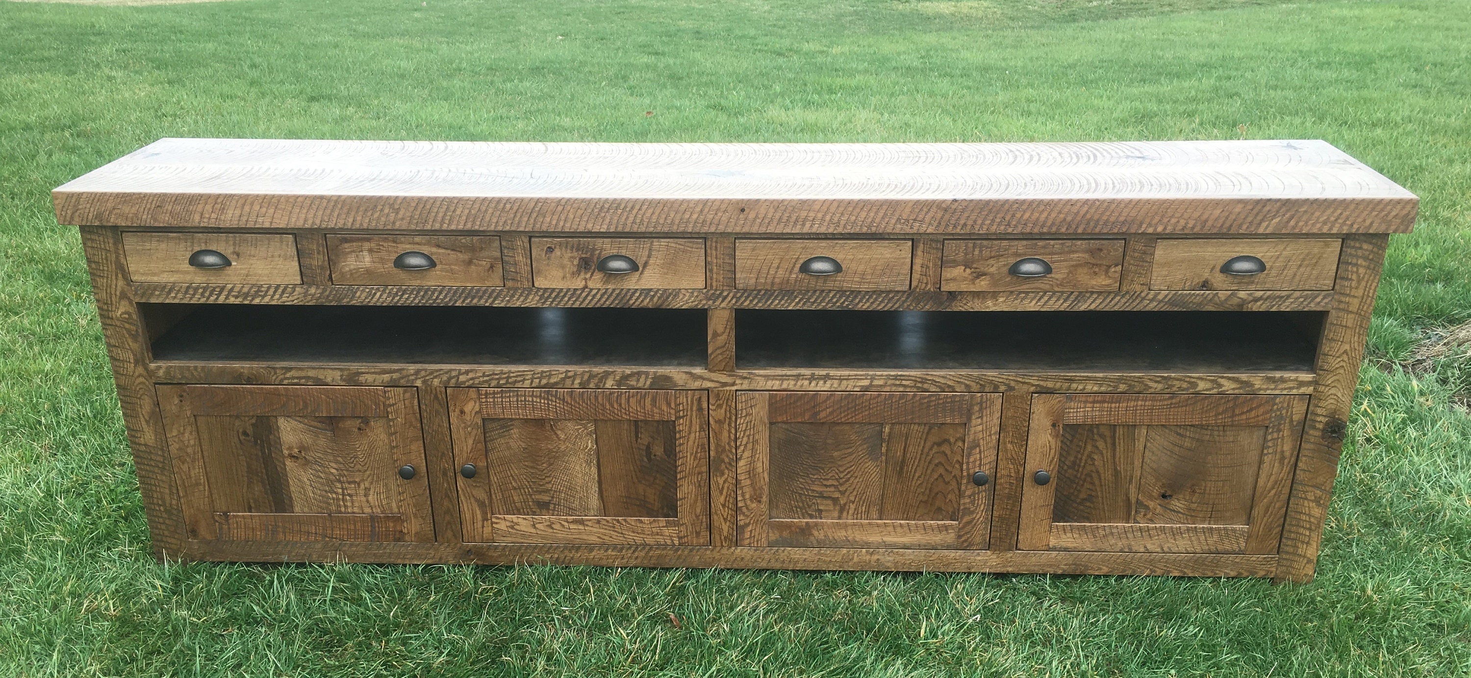 Oak Console - Etsy