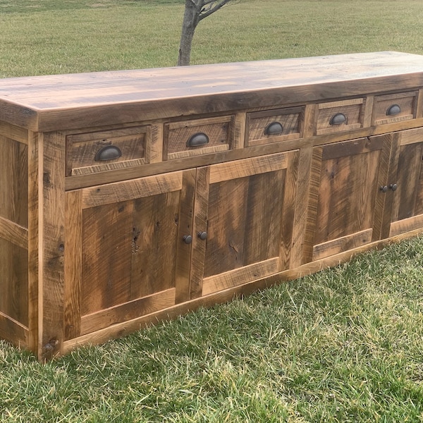 Rustic Buffet - Etsy