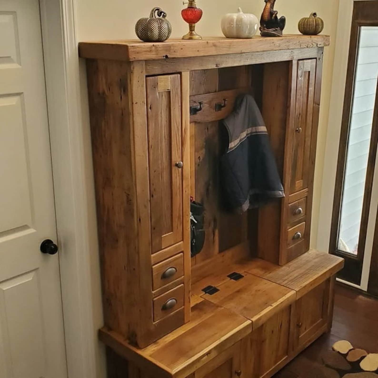 Reclaimed Chestnut Hall Tree - Etsy