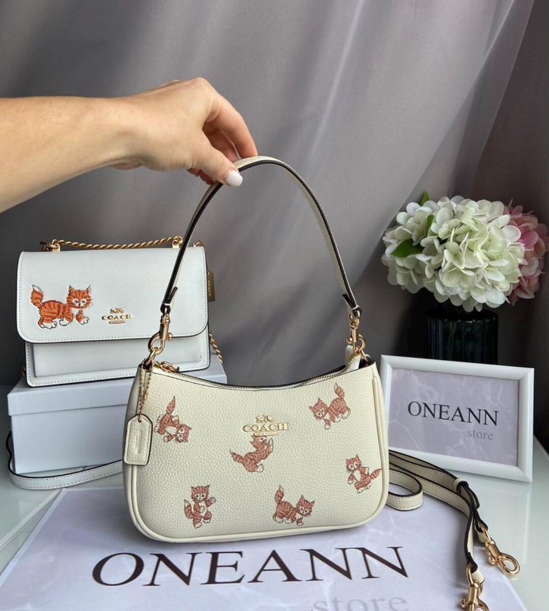 Teri Cream Fox Edition – Soft Signature Bag With Playful Forest Motifs ...
