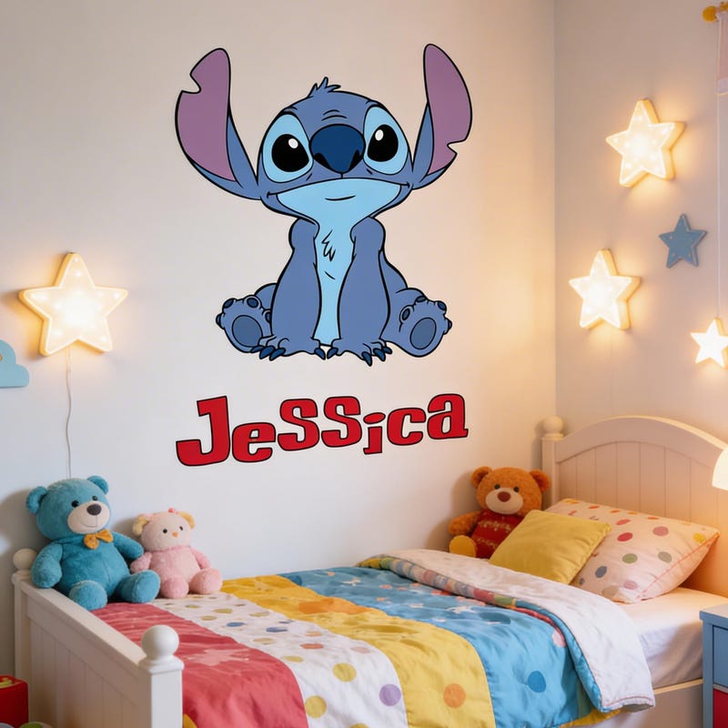 Stitch Wall Murals - Etsy