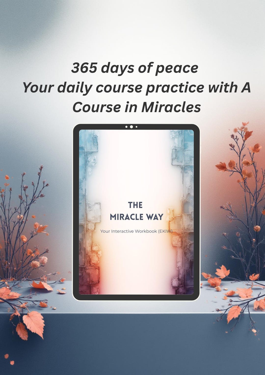 365-day ACIM Digital Journal and Interactive Planner • A Course in ...