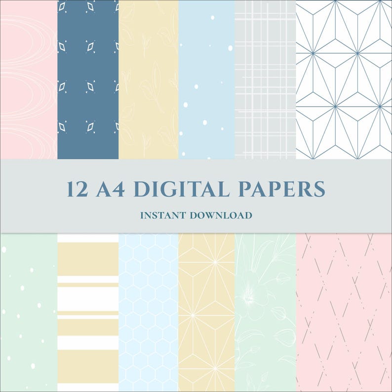 Unfiltered Everyday Scrapbook Kit – Pastel Papers, Ephemera, Cards ...