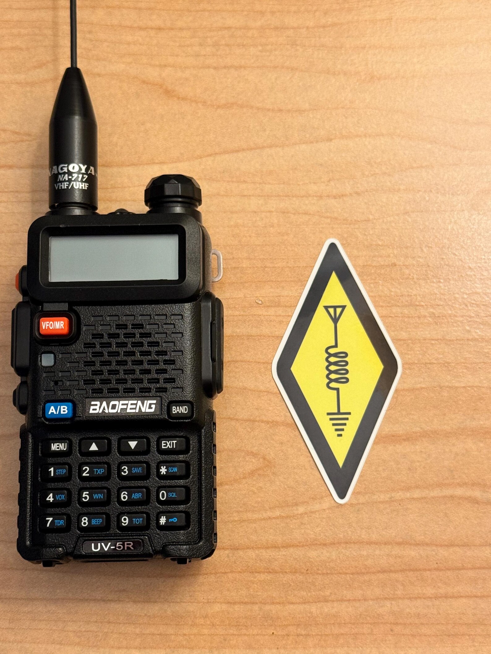 HAM Radio Vinyl Sticker | International Amateur Radio Symbol Sticker - Etsy