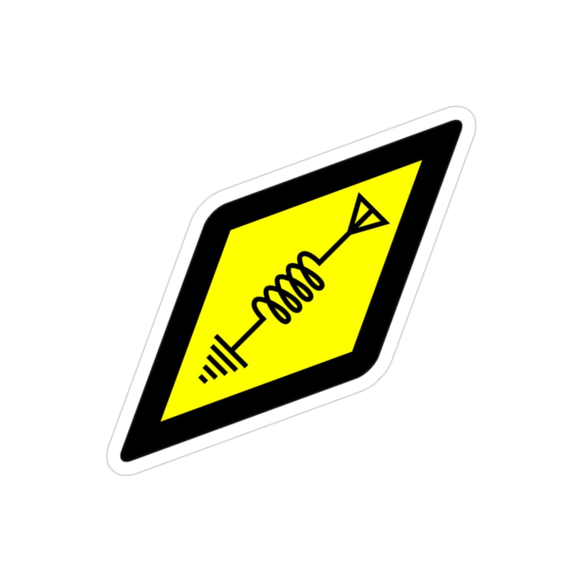 HAM Radio Vinyl Sticker | International Amateur Radio Symbol Sticker - Etsy