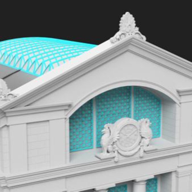 Chicago Union Station Concourse Building – N – Half Kit - Etsy
