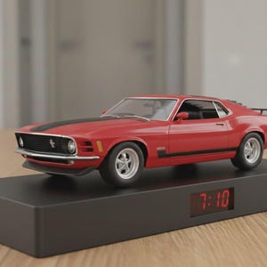 Ford Mustang Alarm Clock - Etsy