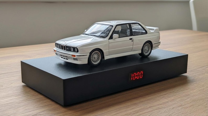 BMW E30 Alarm Clock – Classic Engine Sound Alarm | Handmade BMW Desk ...
