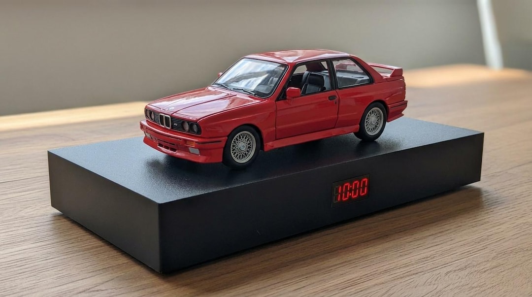 BMW E30 Alarm Clock – Classic Engine Sound Alarm | Handmade BMW Desk ...