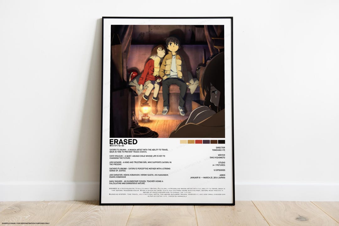 Erased Fan Poster Digital Download - Etsy