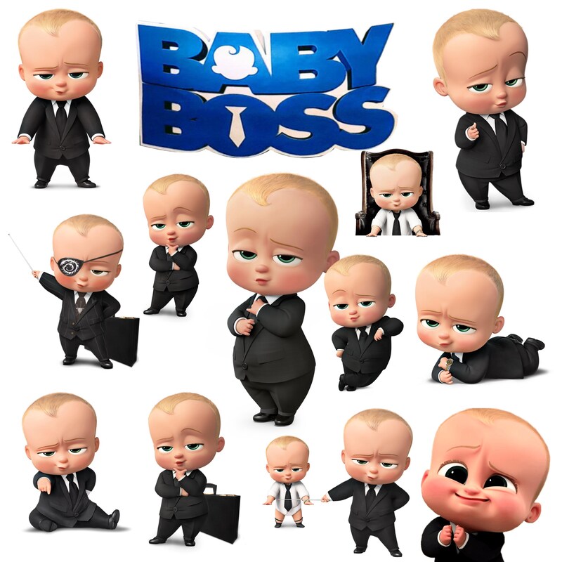 Boss Baby Black - Etsy
