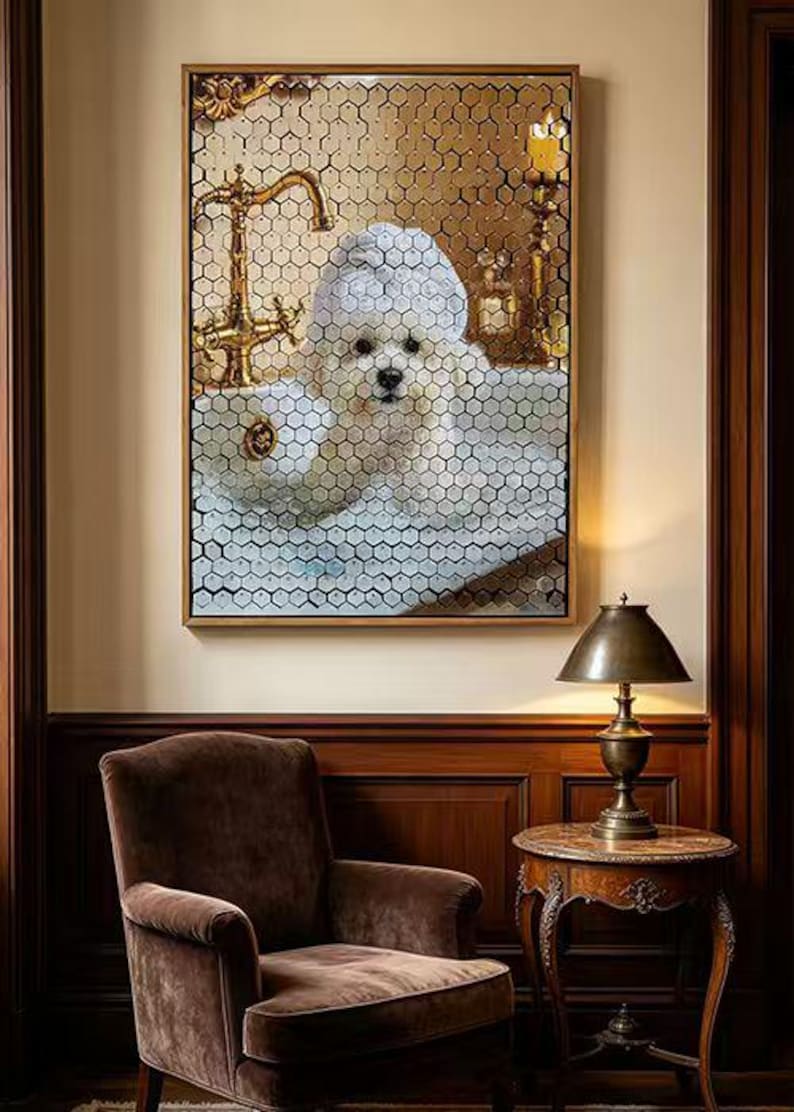 Custom Pet Portraits, Handcrafted From Photos. Exclusive Pet Art Gifts ...