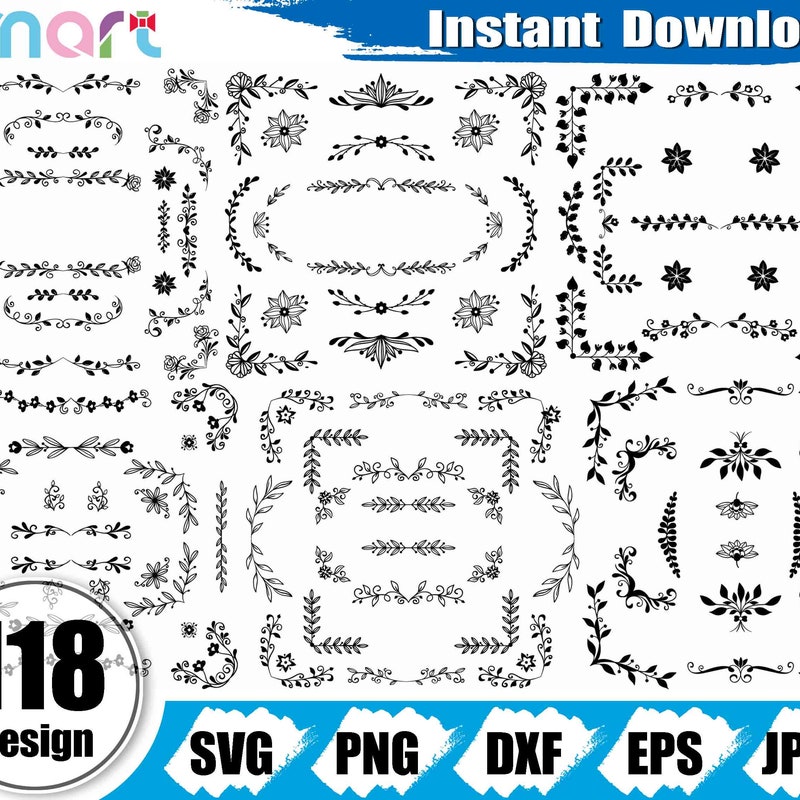 Svg Border - Etsy