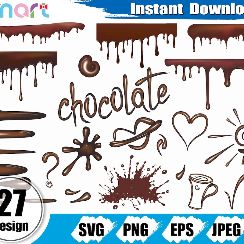 Chocolate Svg - Etsy