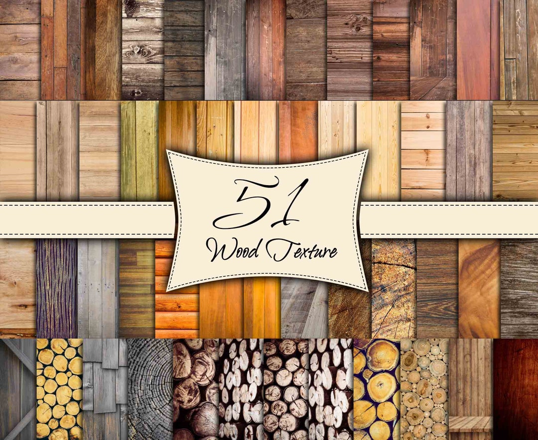 Wood Grain Textures Digital Paper, Wood Grain Background, Rustic Wood ...