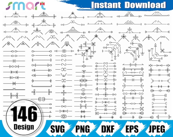 Corner Frame Svg Bundle Frame Svg Corner Border Pattern Svg Separator