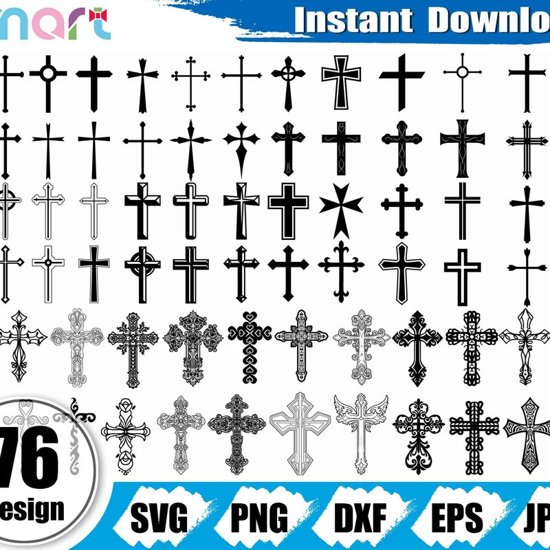 Cross Svg - Etsy