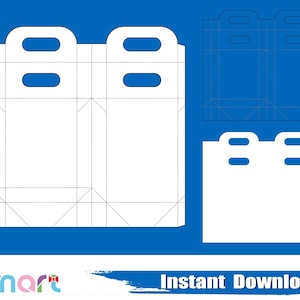 File Box Svg, File Bag Svg, Box Template Svg Bundle, Drawer Box Svg ...