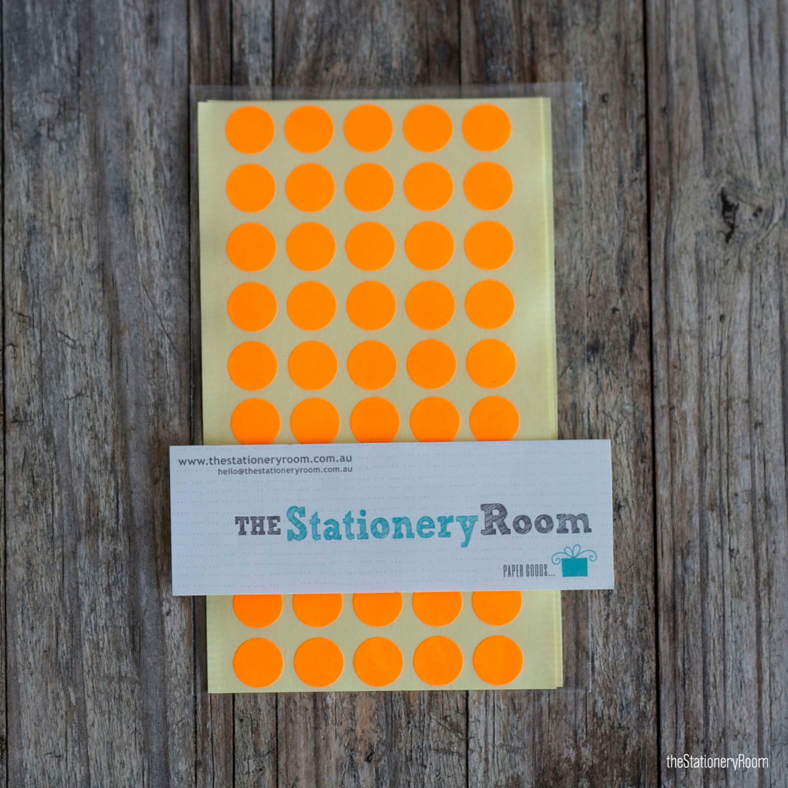 Mini Neon Orange Circle Stickers 1cm Circle Label Sticker Seals 200 ...