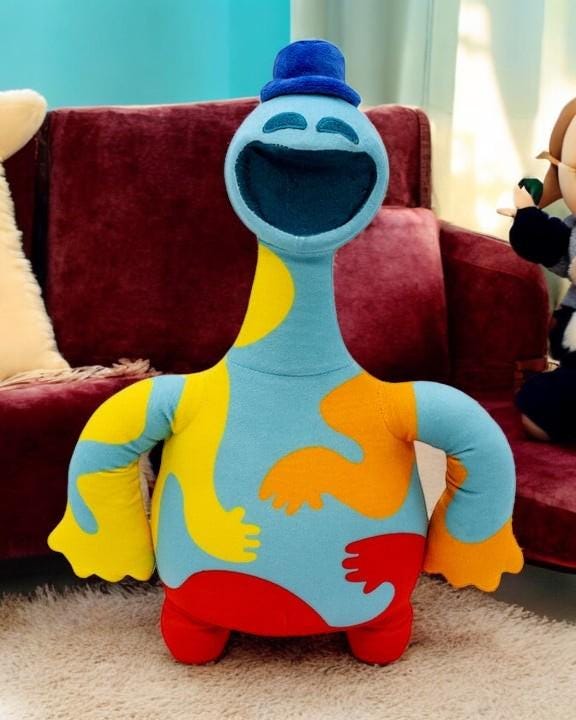 Doey the Doughman Plush, Doey the Doughman Poppy Playtime Plush, Poppy ...