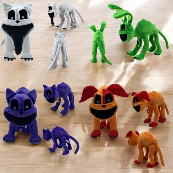 Nightmare Catnap Plush - Etsy