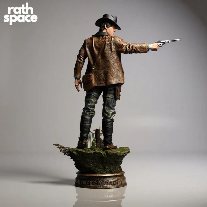Arthur Morgan RDR2 Statue | 1/6 & 1/10 Scale Pre-supported STL Model ...