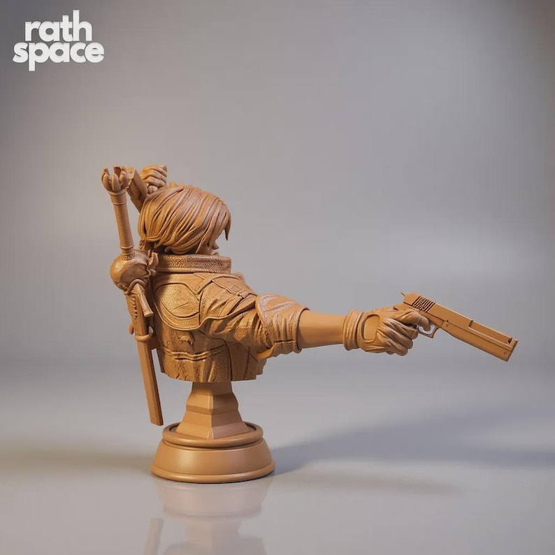 Dante Devil May Cry STL | 3-in-1 Statue, Bust, Keychain (digital ...