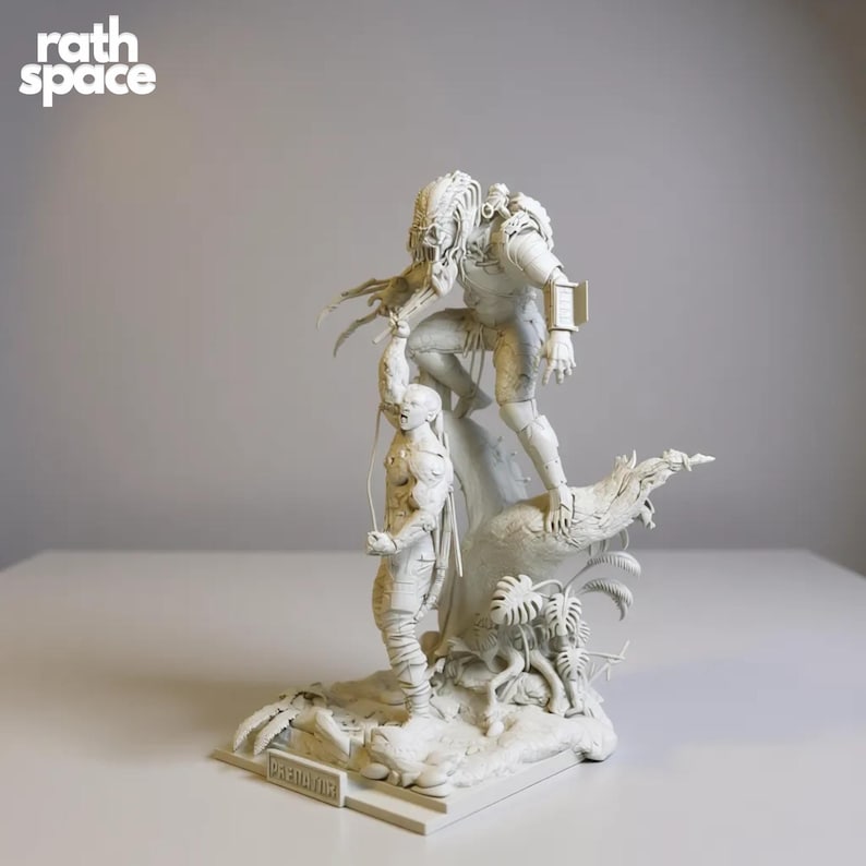 Predator Vs Dutch Diorama 1:4 Scale STL | 3D Print Model - Etsy Australia