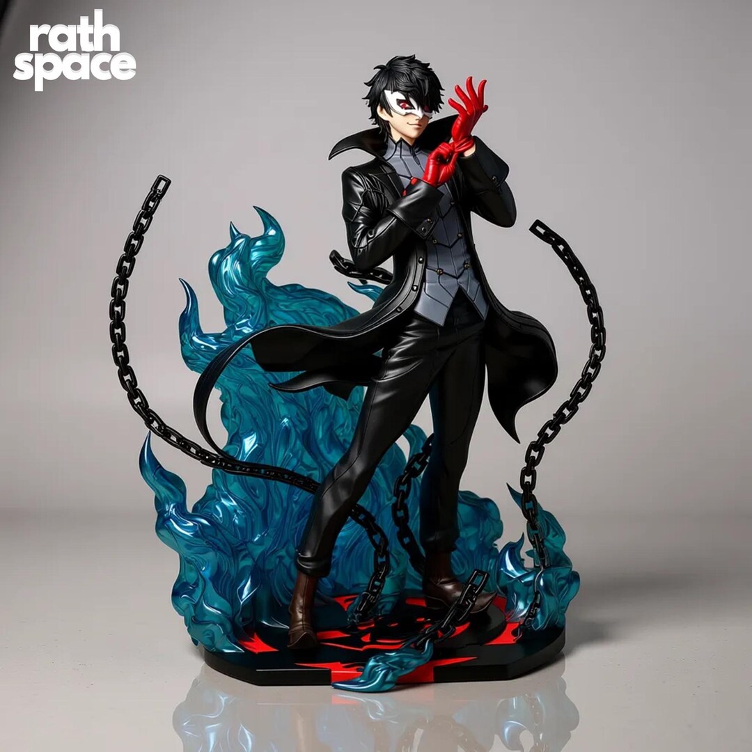 Joker Persona 5 STL 3D Model – Bust & Fullsize (digital Download) - Etsy