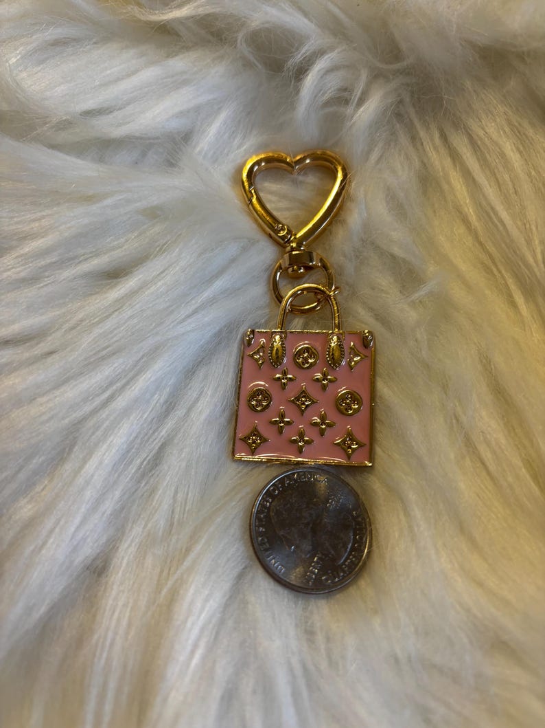 Upcycle/repurpose Authentic Louis Vuitton Brown and Gold Pull Charm ...