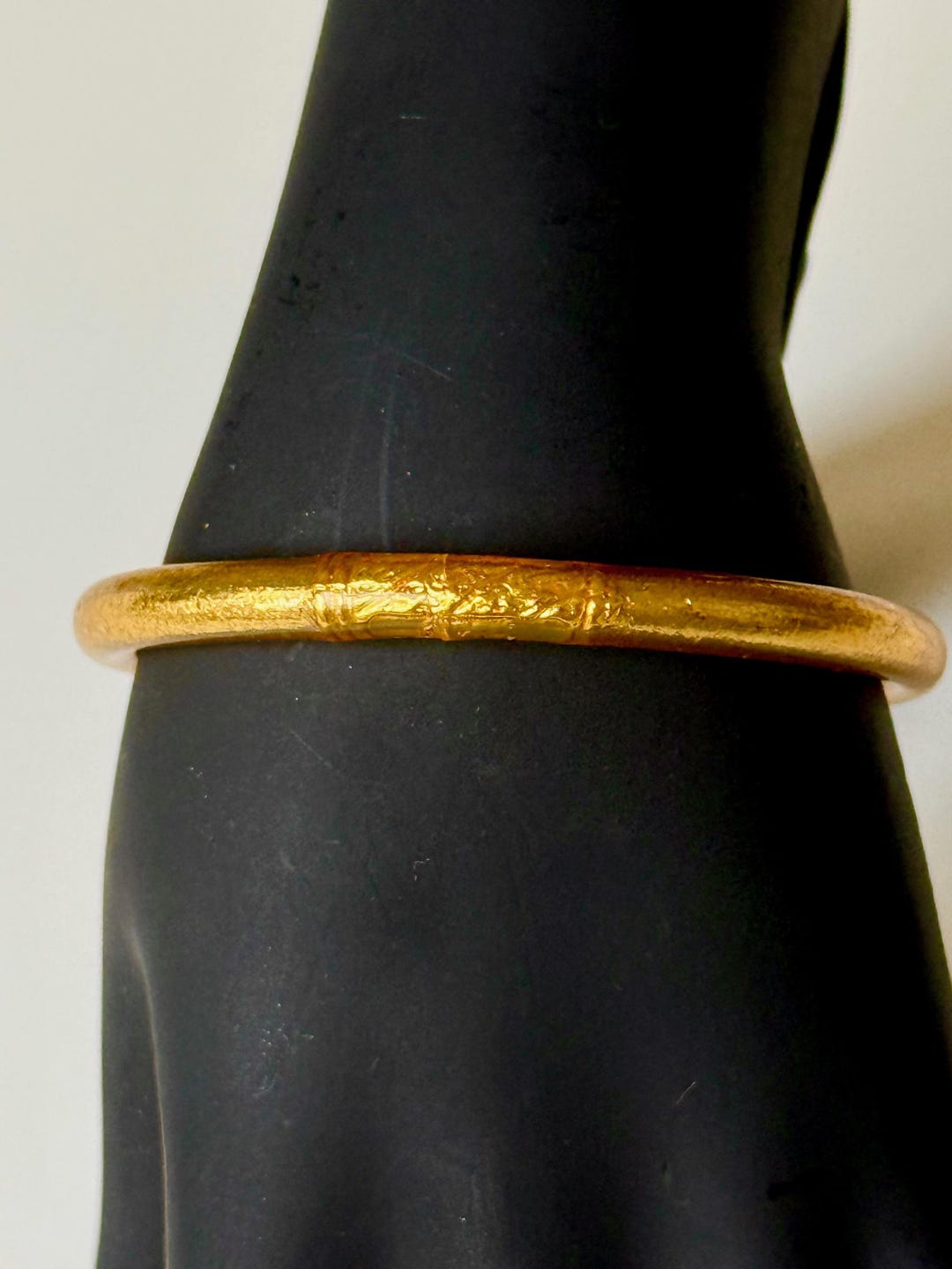 Authentic Golden Buddhist Mantra Bangle - Classic - Etsy