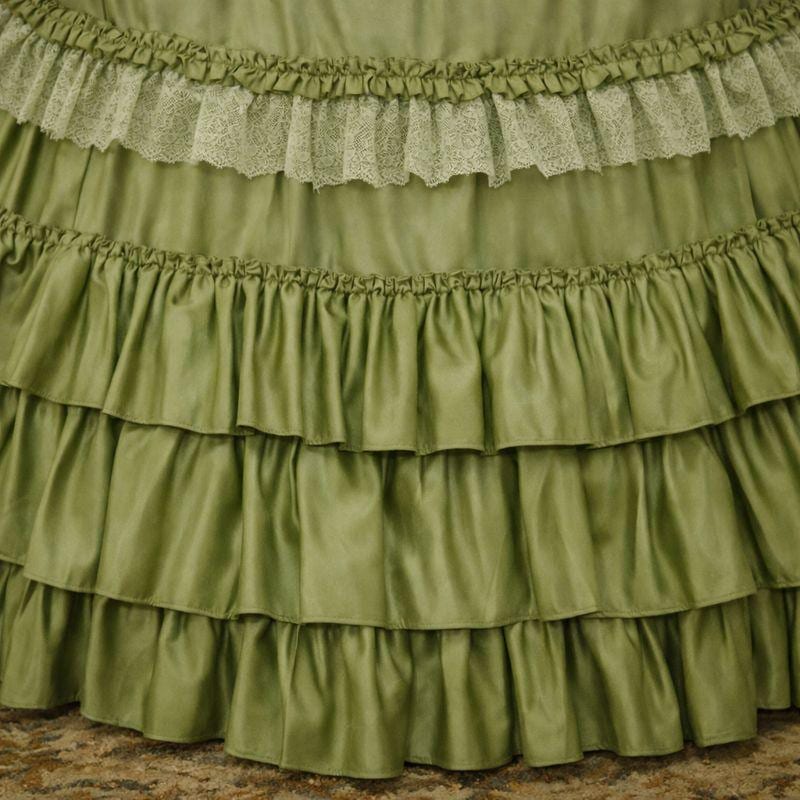 18th Century Rococo Victorian Ball Gown Vintage French Colonial Vampire ...
