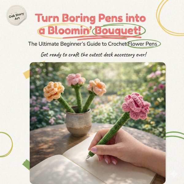 Flower Pens - Etsy