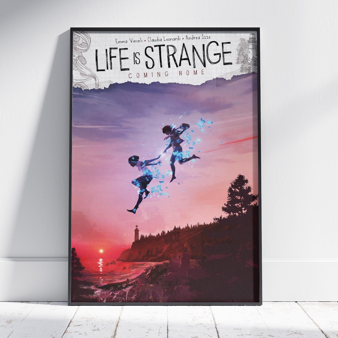 Life is Strange Poster | Max and Chloe Wall Art | Premium Matte Paper ...