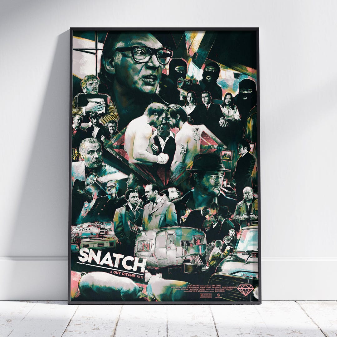 Snatch Poster | Mickey O'neil Wall Art | Premium Matte Paper Print ...