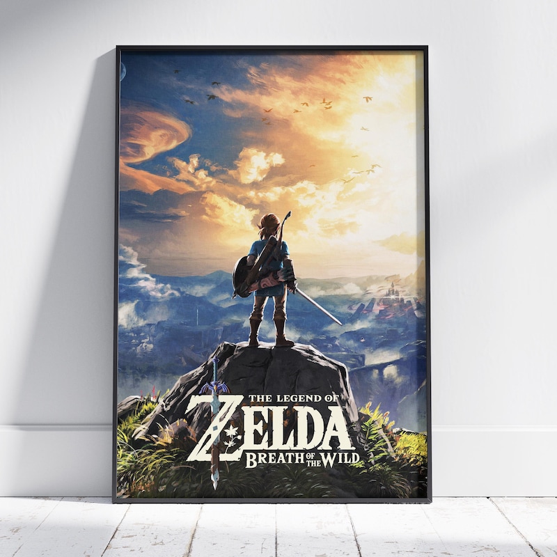 Zelda Fan Art Painting - Etsy