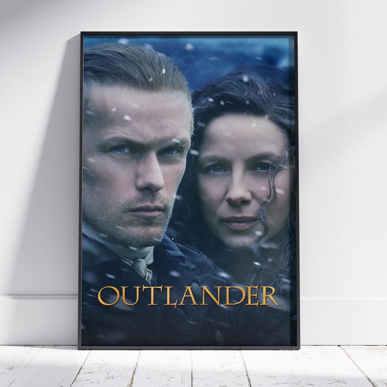 Outlander Poster | Claire Randall Wall Art | Premium Matte Paper Print ...
