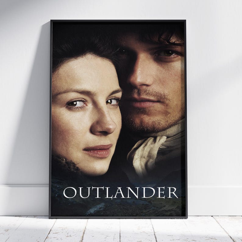 Outlander Poster | Claire Randall Wall Art | Premium Matte Paper Print ...