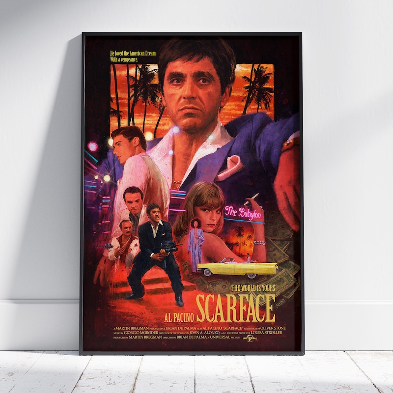 Scarface Poster - Etsy
