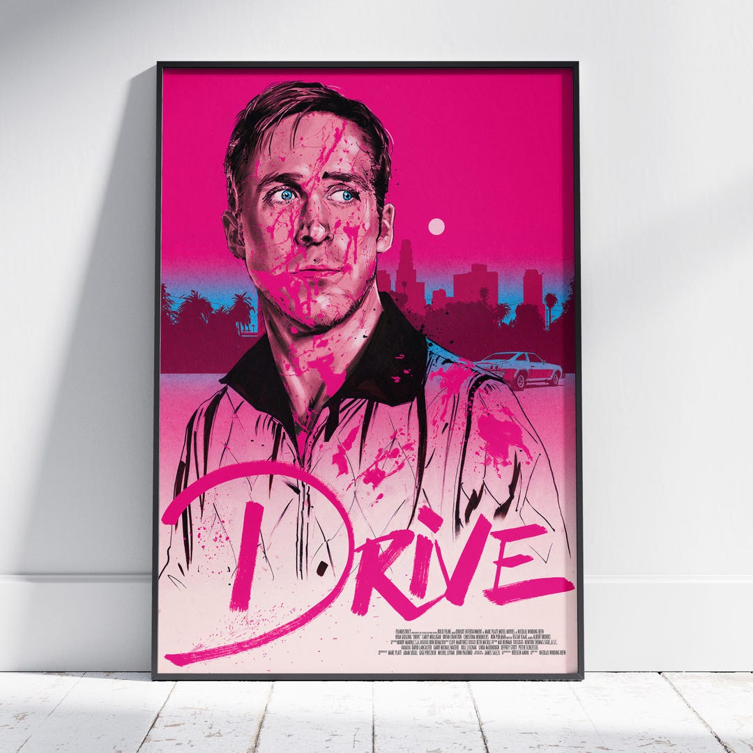 Drive Poster | Ryan Gosling Wall Art | Premium Matte Paper Print | Gift ...