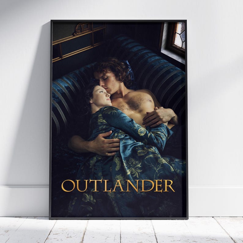 Outlander Poster | Claire Randall Wall Art | Premium Matte Paper Print ...