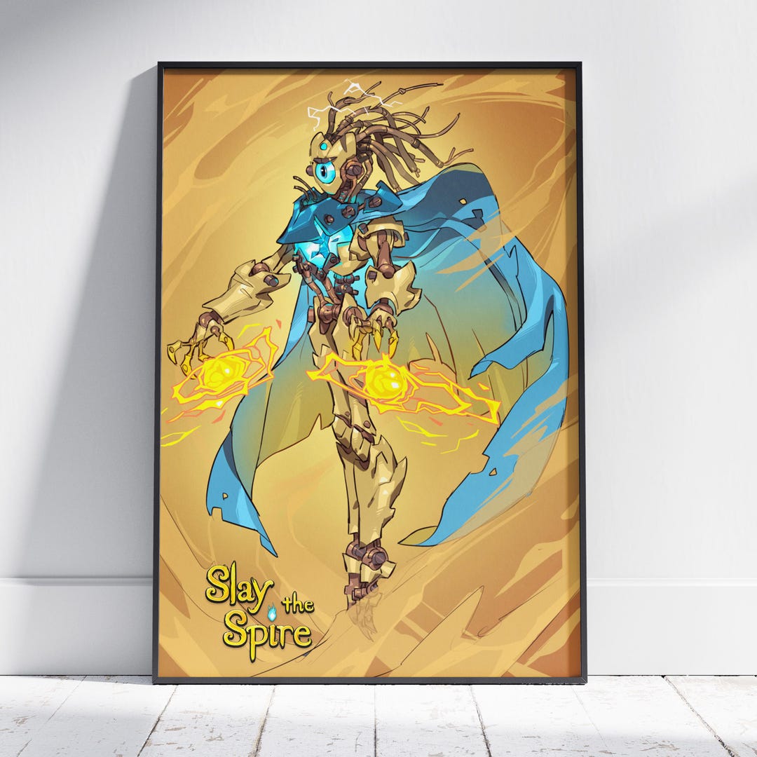 Slay the Spire Poster | Silent Wall Art | Premium Matte Paper Print ...