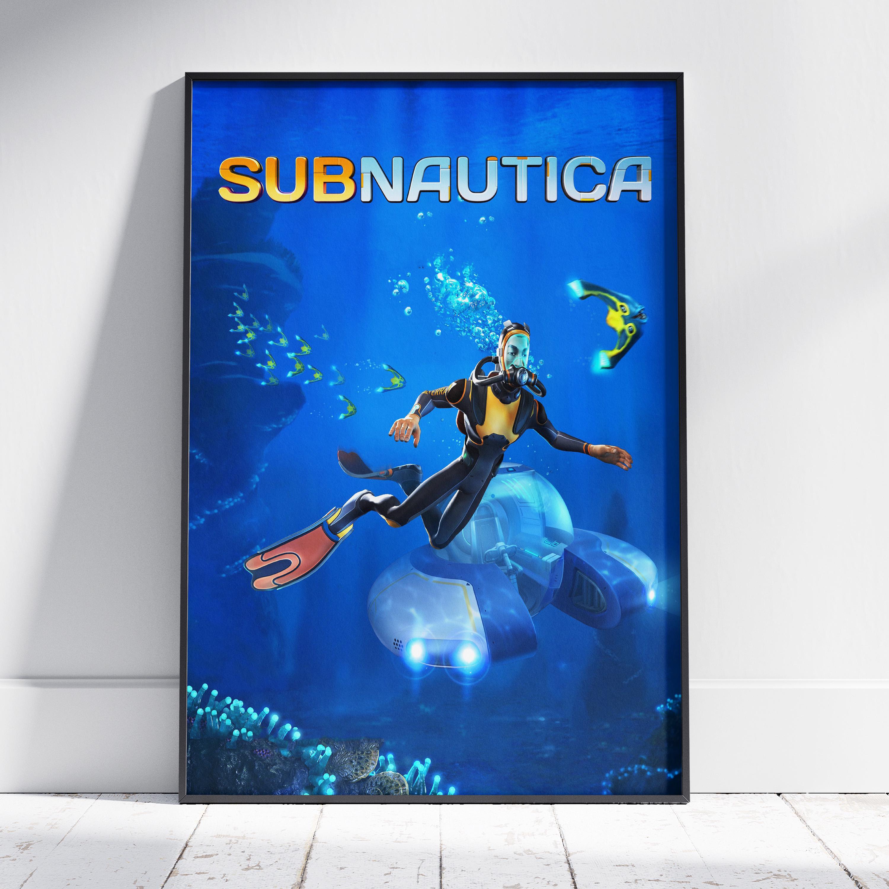 Subnautica Poster | Ryley Robinson Wall Art | Premium Matte Paper Print ...
