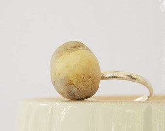 Beach Rock Ring Anatomy Stone Ring Beach Pebble Ring Stone | Etsy