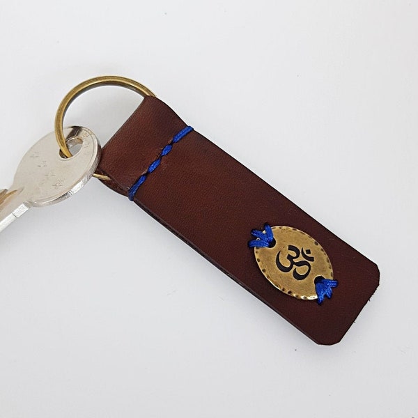Om Keychain - Etsy
