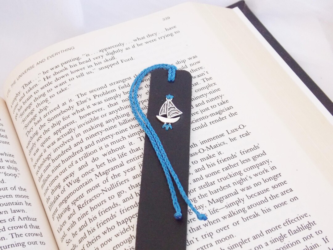 Nautical Bookmark, Sailing Boat Bookmark, Sailboat Book Marker, Sailing ...