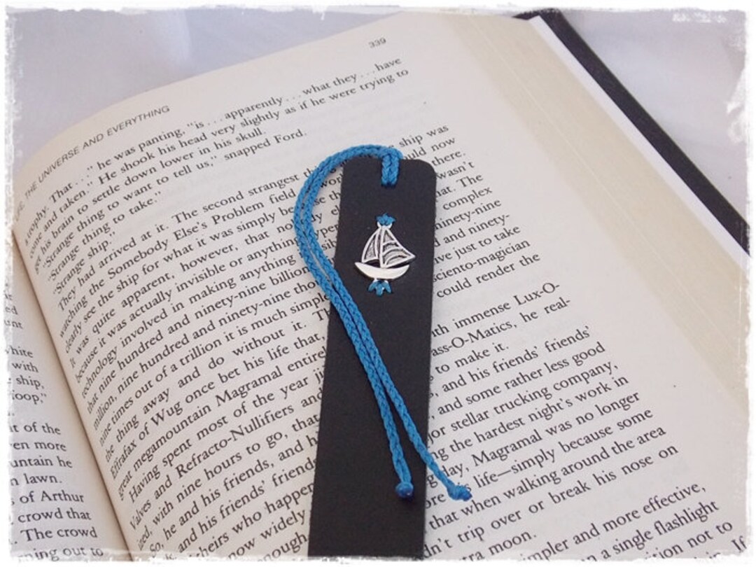 Nautical Bookmark, Sailing Boat Bookmark, Sailboat Book Marker, Sailing ...